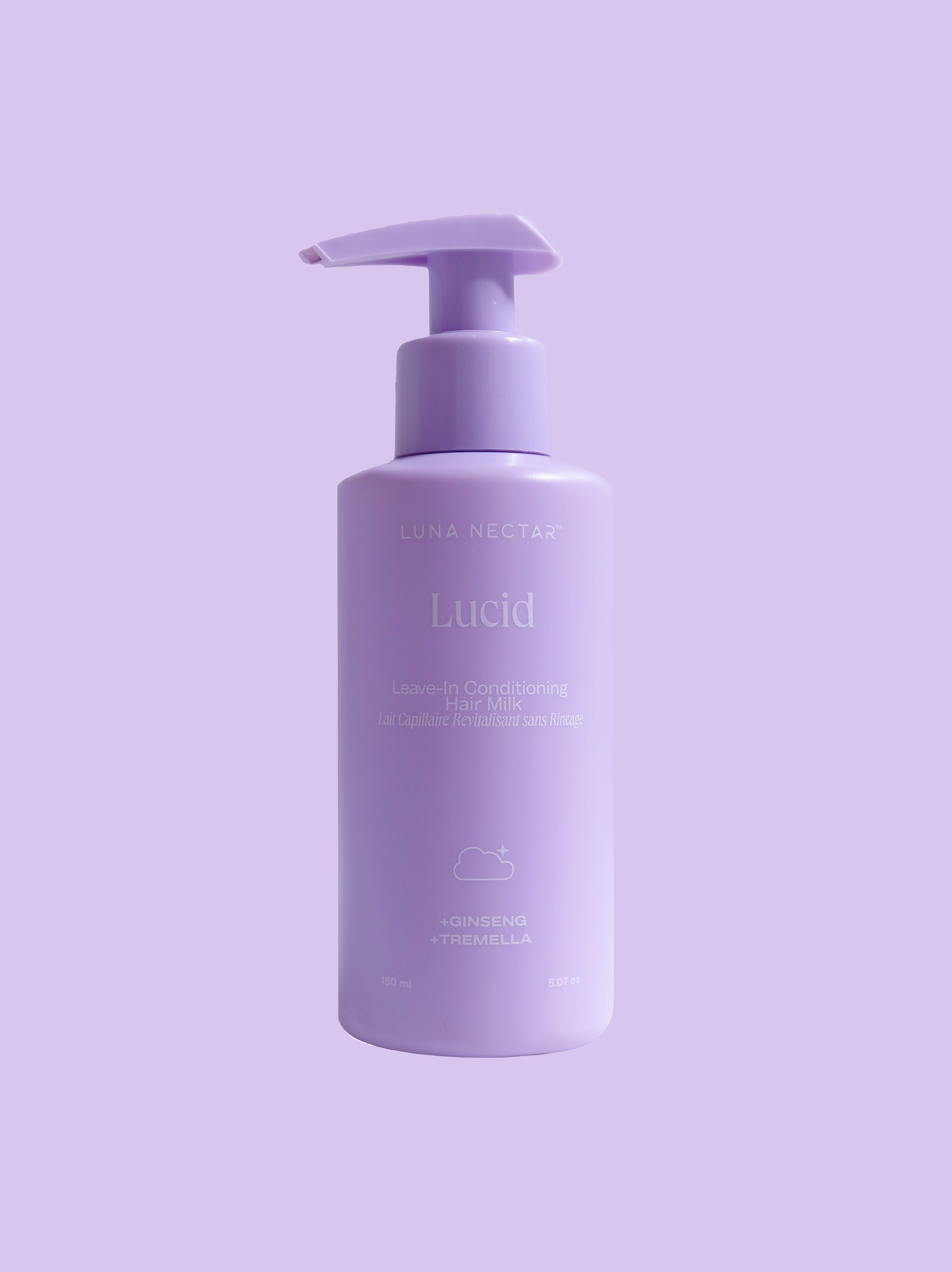 Lucid 銀耳人蔘髮絲免洗修護霜 (超輕感配方) Lucid Leave-In Conditioning Hair Milk – Lady ...